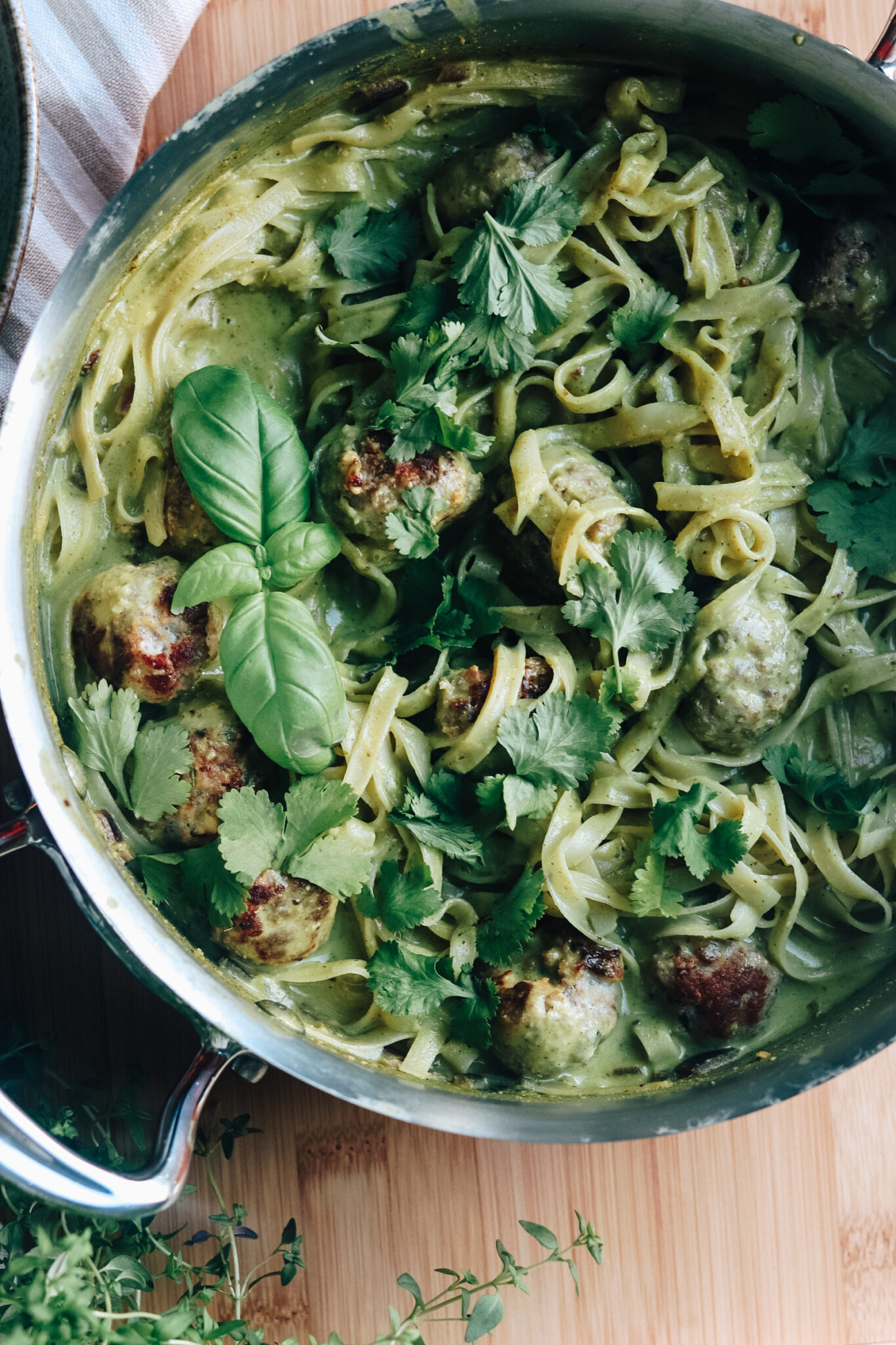 Curry Verde Thai con Noodles | Valentina Cocina